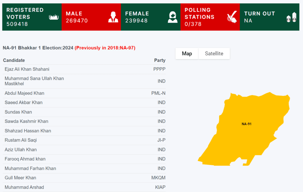 Know your constituency: HUM News launches Pakistan’s biggest Election ...