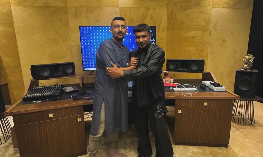 Honey Singh calls Faris Shafi his 'brother from Lahore' - HUM News