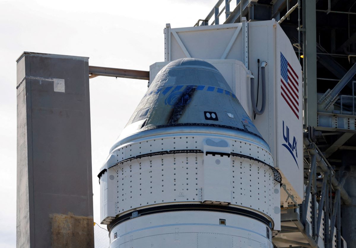 Boeing's Starliner capsule set for first crewed space flight in rivalry ...