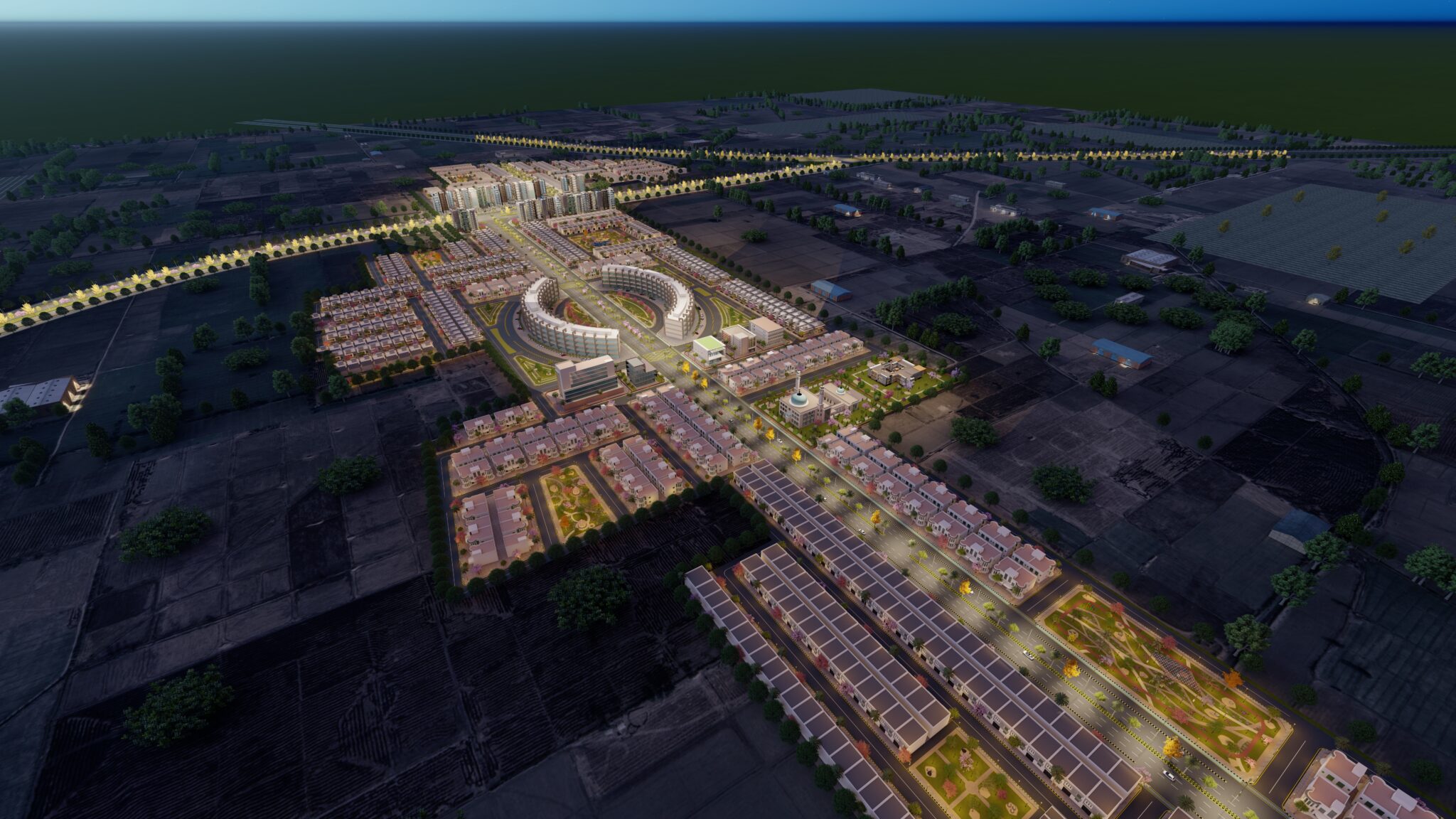 RUDA master plan brings futuristic urban living to the Ravi river - HUM ...