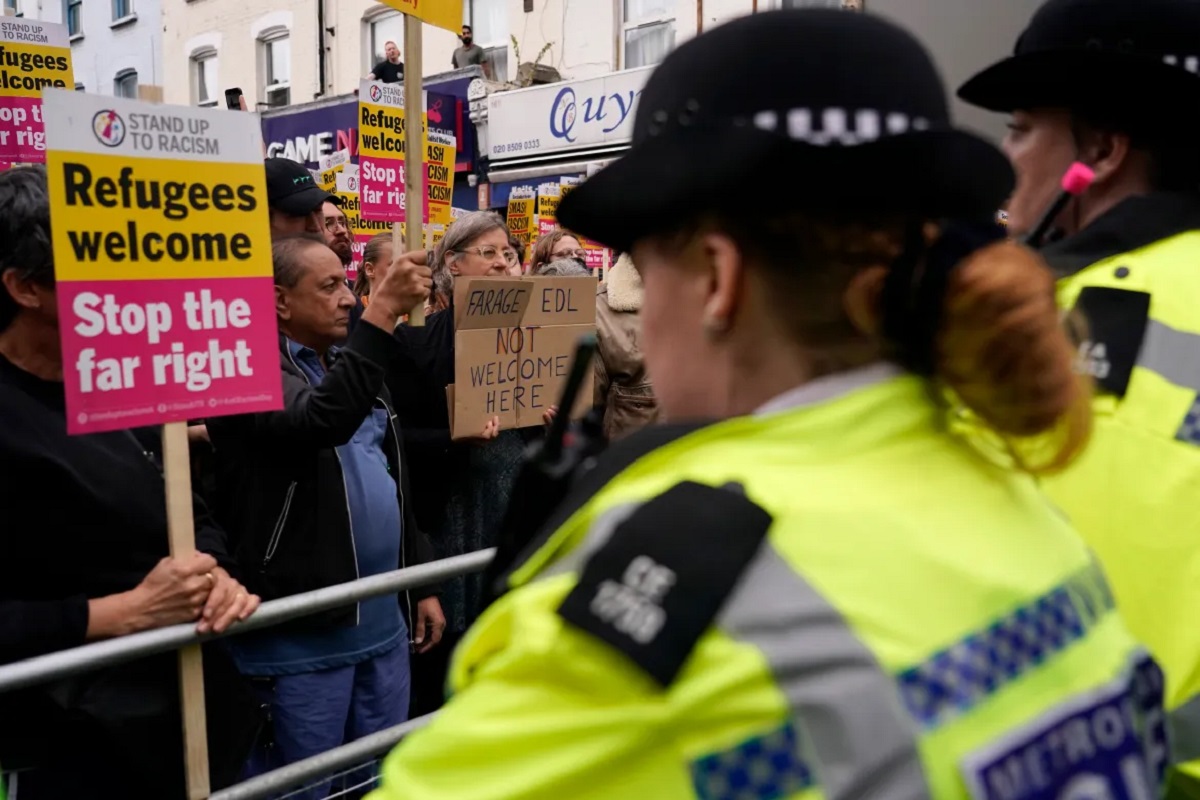 UK faces surge in far-right riots and counter-protests - HUM News