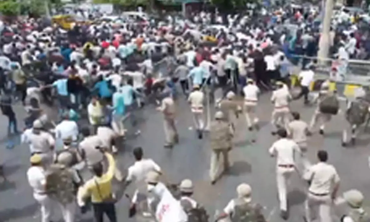 Riots break out in India over animal remains found outside temple - HUM ...