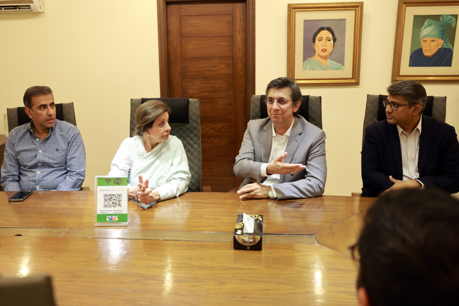 PEMRA visits HUM Network to discuss challenges and opportunities in ...