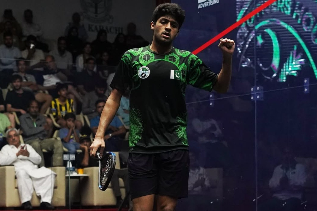 Noor Zaman discusses his world squash championship title - HUM News