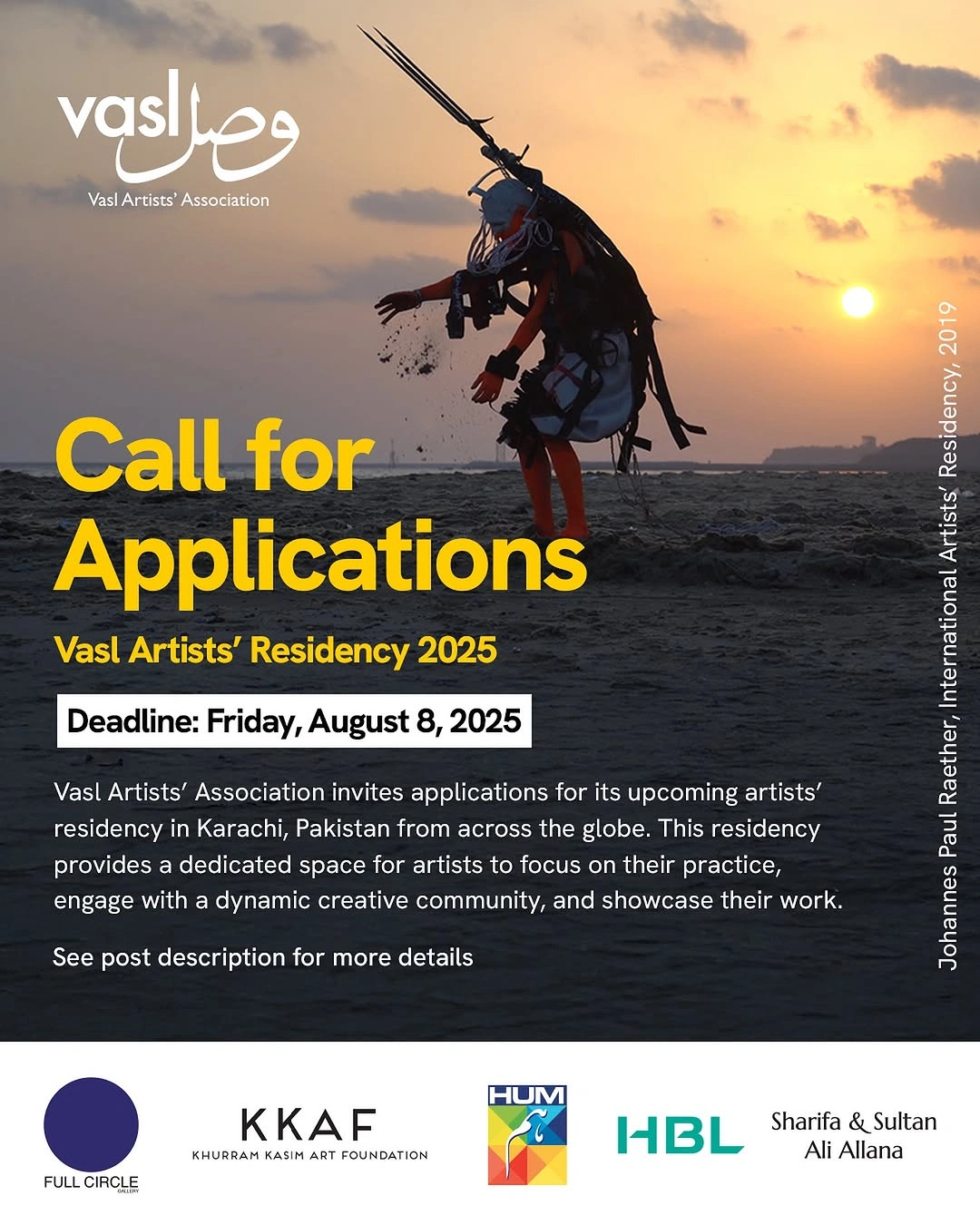 Vasl opens 2025 International Artist Residency applications - HUM News