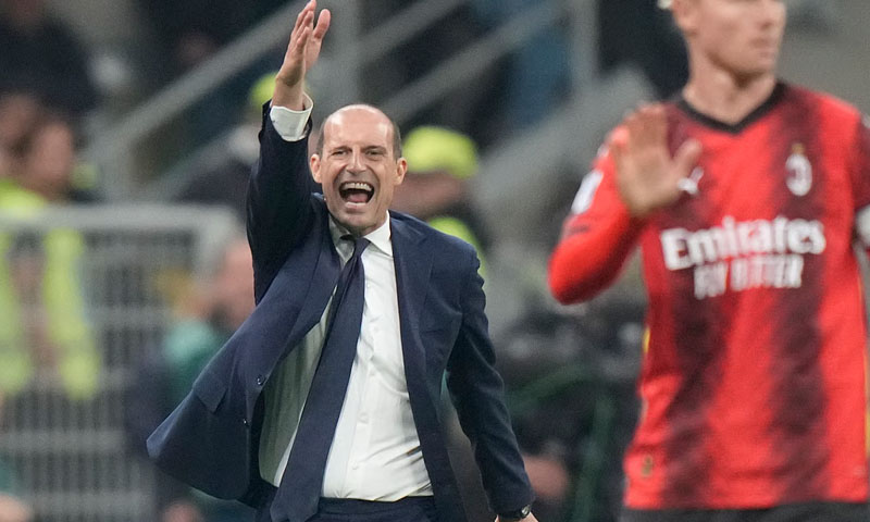 AC Milan coach Allegri joins Olympic Torch Relay amid medallist ...